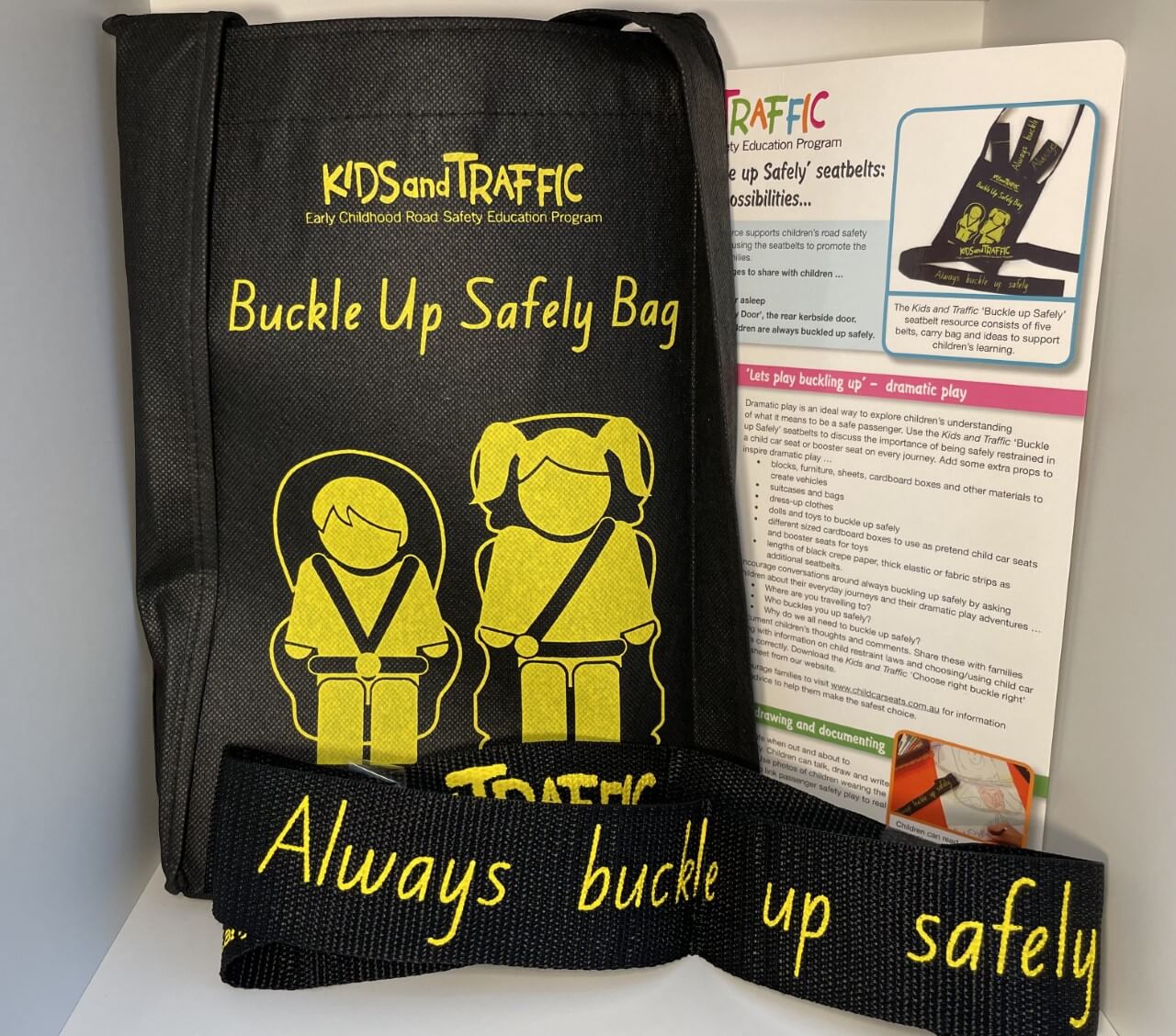 Buckle up Safely Pack (Price includes GST) | Kids and Traffic